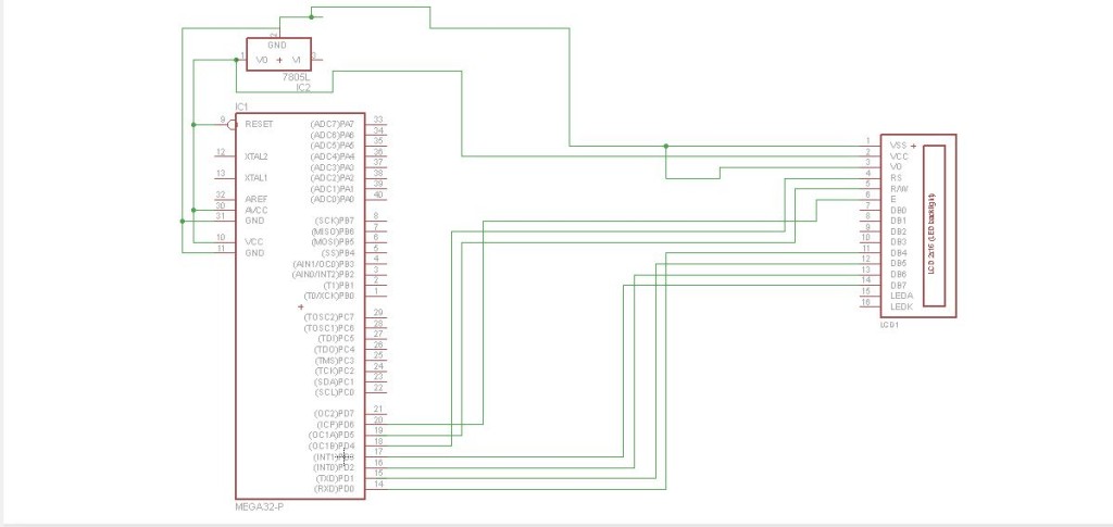 Interfacing character LCD to AVR - Embedds